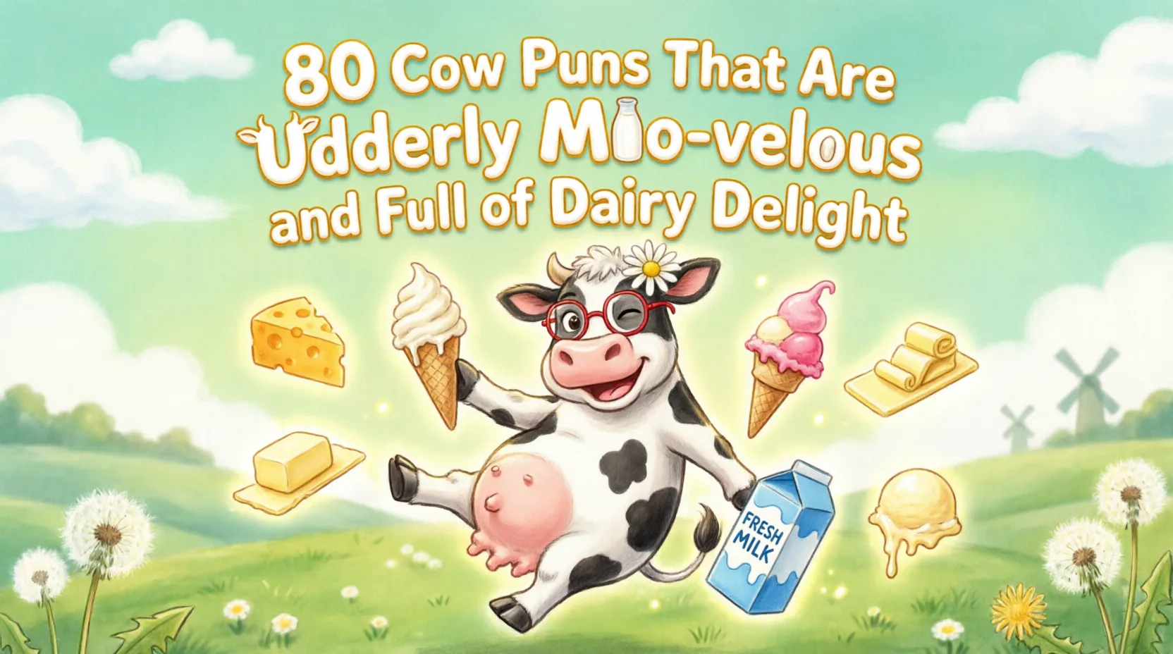 80 Cow Puns That Are Udderly Funny and Moo-velous